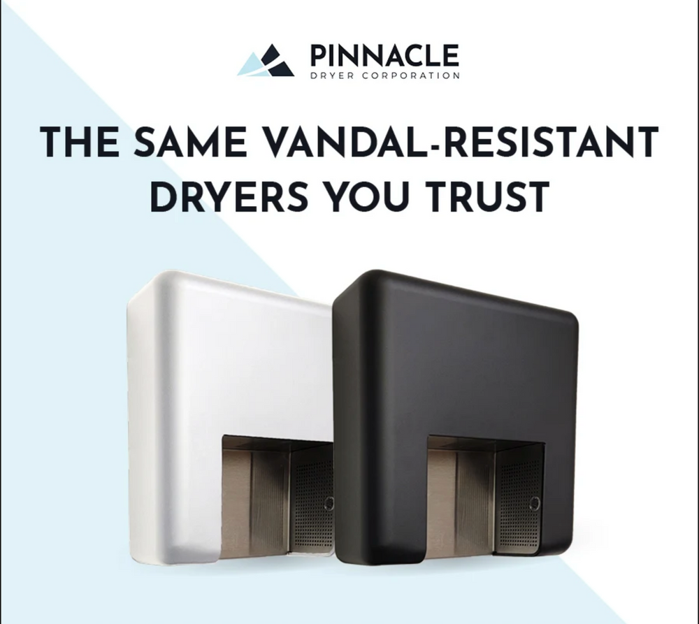 Vandal Resistant, Quiet, Quality Hand Dryers – Pinnacle Dryer